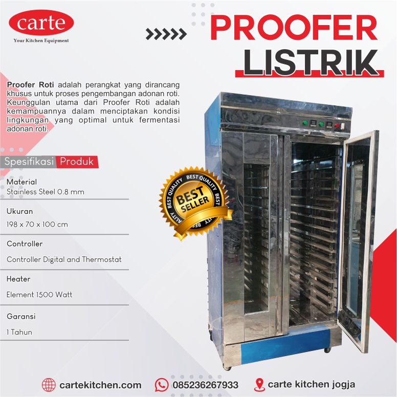 Proofer Listrik Stainless Steel Berkualitas Tinggi? Hanya di Carte Kitchen! - Carte Kitchen ...