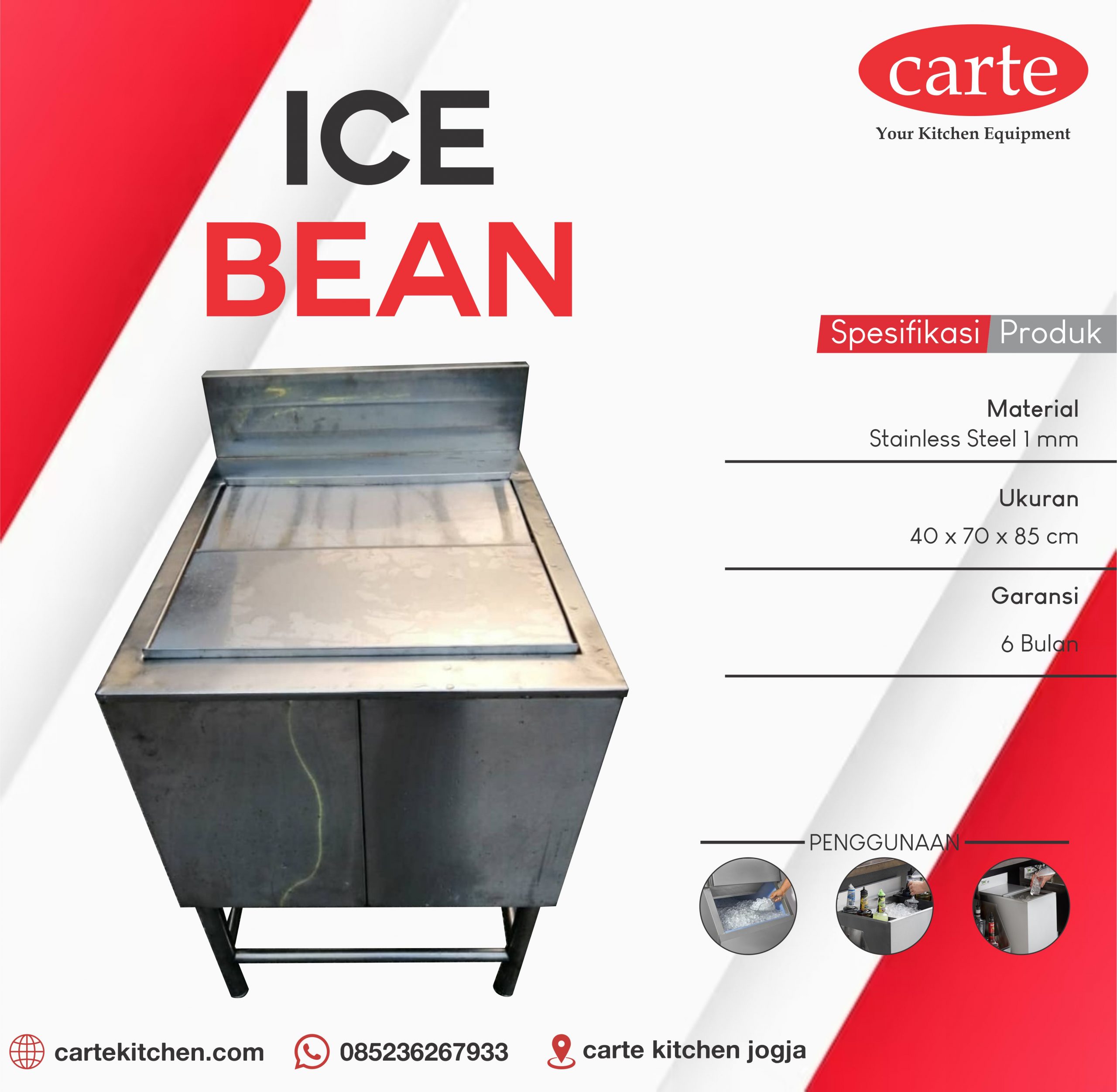 Maksimalkan Kualitas Es Batu Anda dengan Jual Ice Bean Penyimpanan Es ...